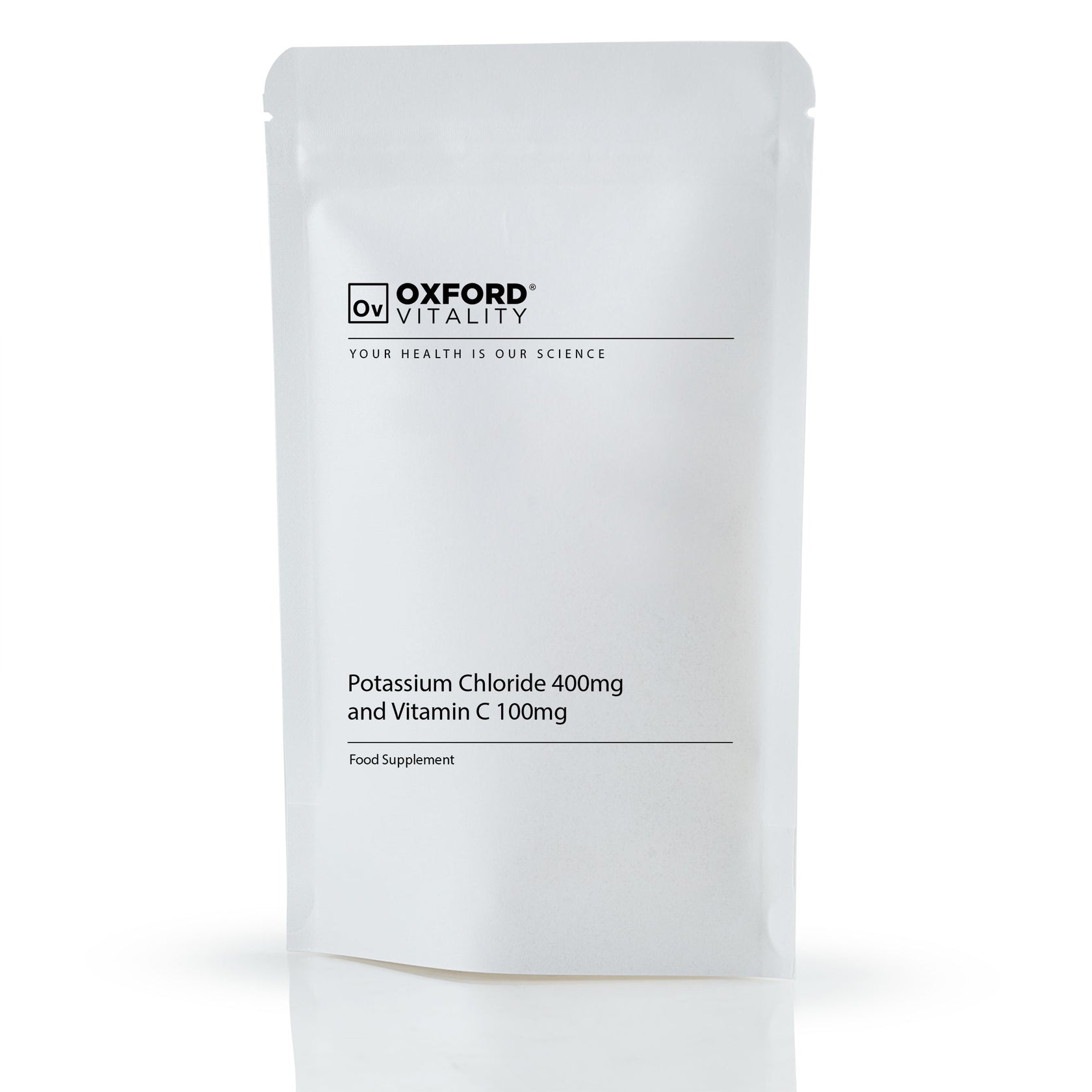 Potassium Chloride and Vitamin C Tablets – Oxford Vitality