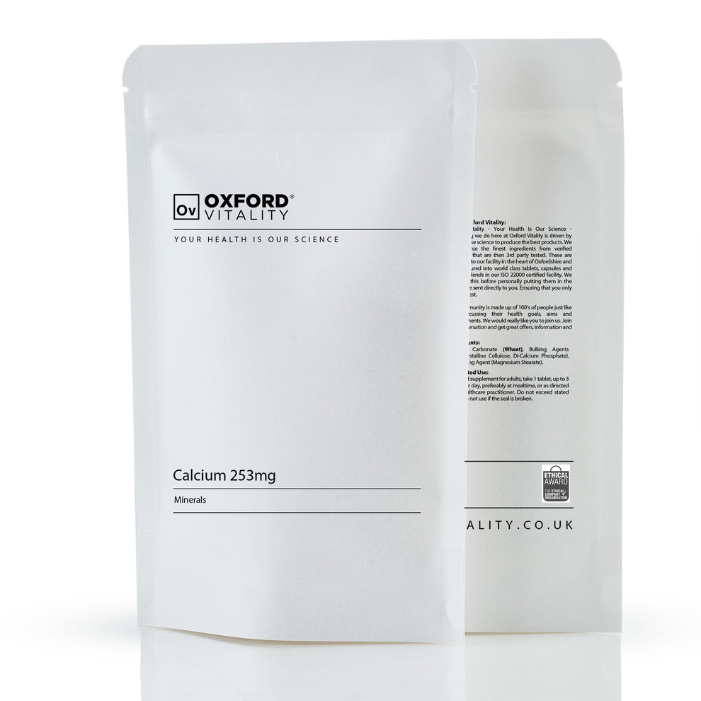 Calcium Tablets | Supplements from Oxford Vitality