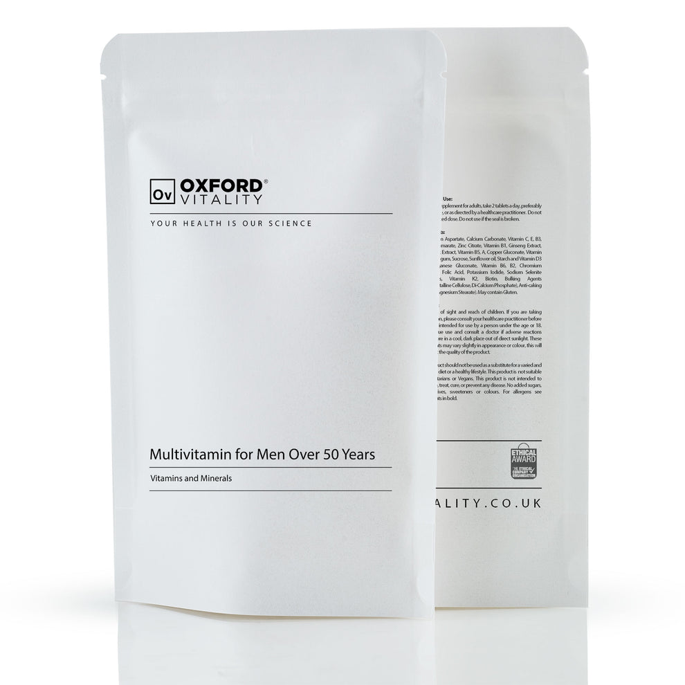 Multivitamin Tablets for Men Over 50 Years | Supplements from Oxford ...
